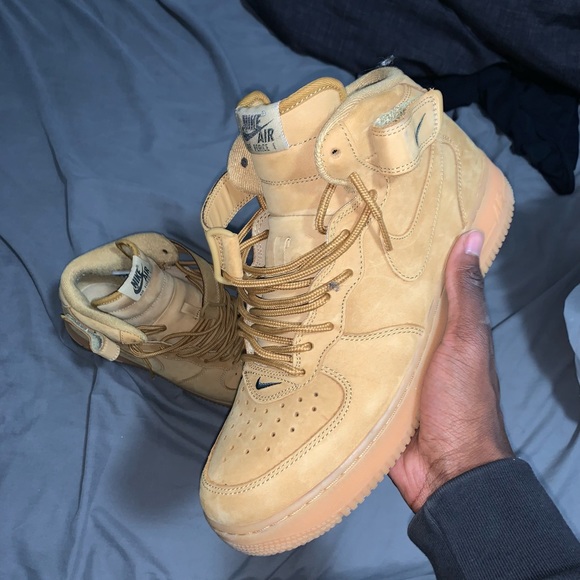 Nike | Shoes | Air Jordan Mid Flax | Poshmark